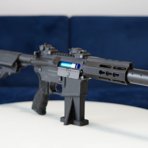 Archivo STL Kit M4 CQB - cañón exterior, guardamanos + supresor 🔫 ...