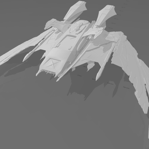 🖖 STO - Romulan - Scimitar-class Dreadnought Warbird・Free STL File for ...