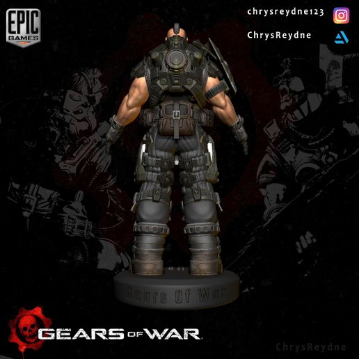 🎨 Tai Kaliso gears of war・ STL File for ・Cults