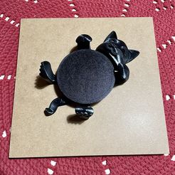 3D printing CUTE CAT MUG HUGGER: SELF-ADJUSTING COASTER • made with ...