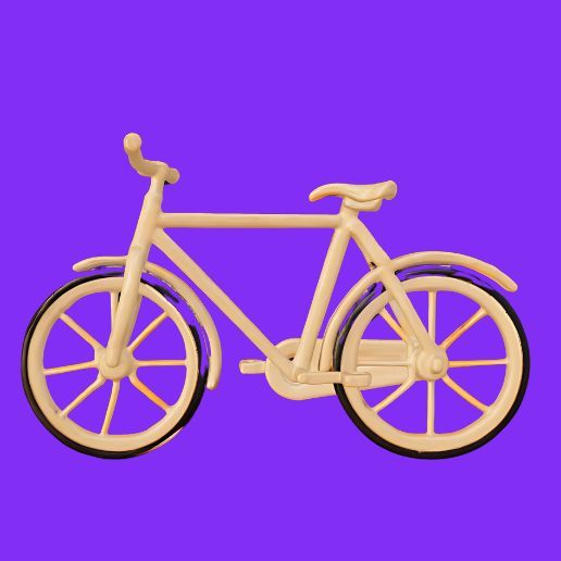 STL file Vintage Wooden Bicycle STL 🪵 ・3D print design to download・Cults
