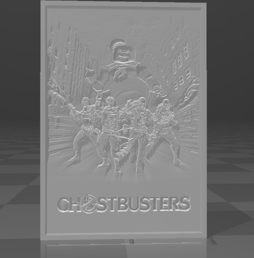 🤓 ghostbusters/Ghosbusters litofania・Free STL File for 3D printing・Cults