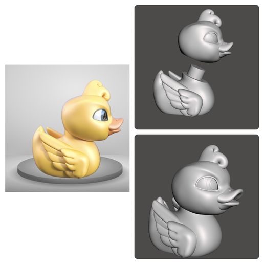 🦆 RUBBER DUCK・ 3D File for ・Cults
