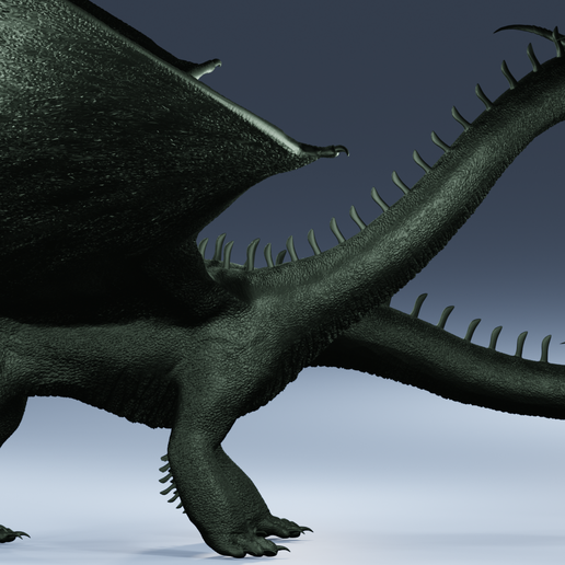 🐉 Live Action Hideous Zippleback・ STL File for 3D printing・Cults