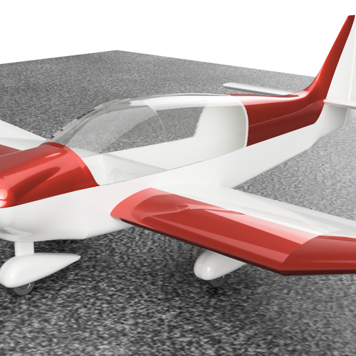 🛩️ Robin DR400 RC model plane for 3D printing・Free STL File for ・Cults