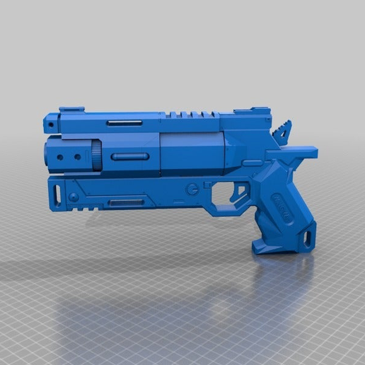 Wingman Hand Gun from Titanfall 2・Free STL File for ・Cults