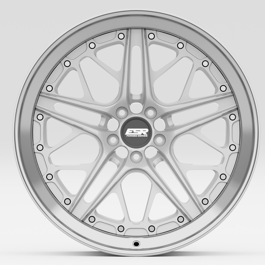 🚗 ESR LP12 Rim 3D model・ 3D File for 3D printing・Cults