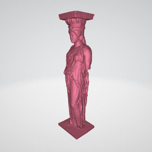 🩻 Caryatid scan - 3d printable・ STL File for 3D printing・Cults