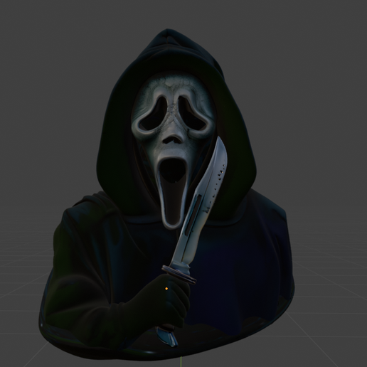 🎃 scream halloween bust・ STL File for 3D printing・Cults
