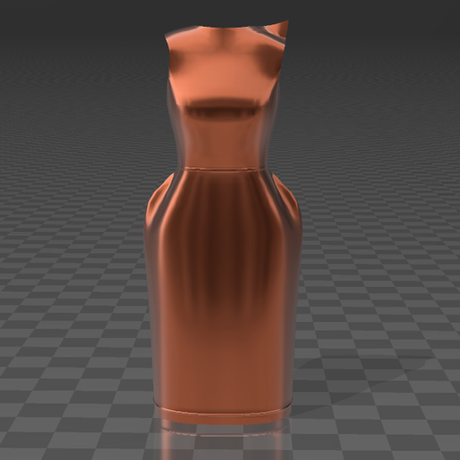 STL file Dress Mannequin Fashion 3D 5 👗 ・3D printable model to download ...