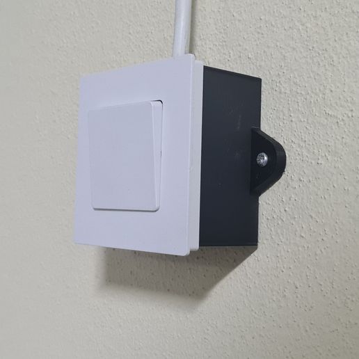 STL file Wall mounted switch box. 📦 ・3D printing model to download・Cults