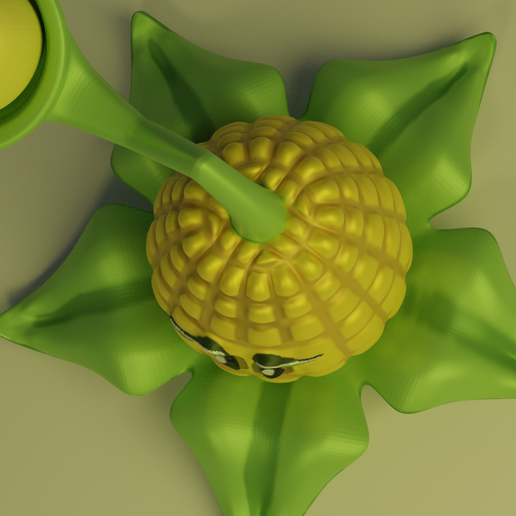 🌽 Corn Launcher (Plants vs Zombies)・ STL File for 3D printing・Cults