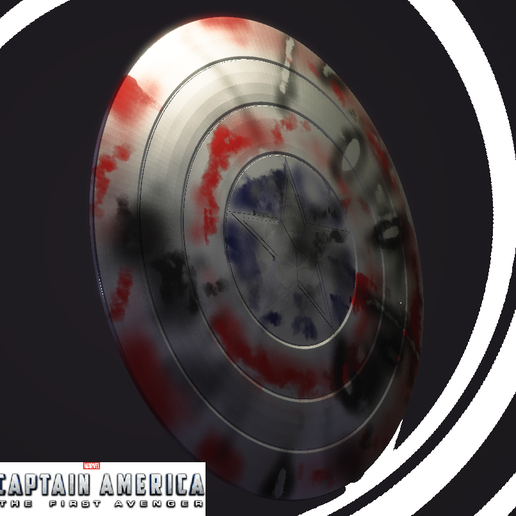 🛡️ Captain America Shield・Free STL File for ・Cults
