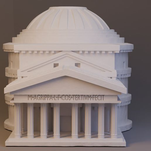 🏗️ Pantheon・ STL File for 3D printing・Cults