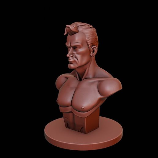 3D file Human Torch Bust 👤 ・Model to download and 3D print・Cults