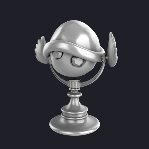 🐚 Shell Trophy (Mario Kart) 3D MODEL・ 3D File for 3D printing・Cults