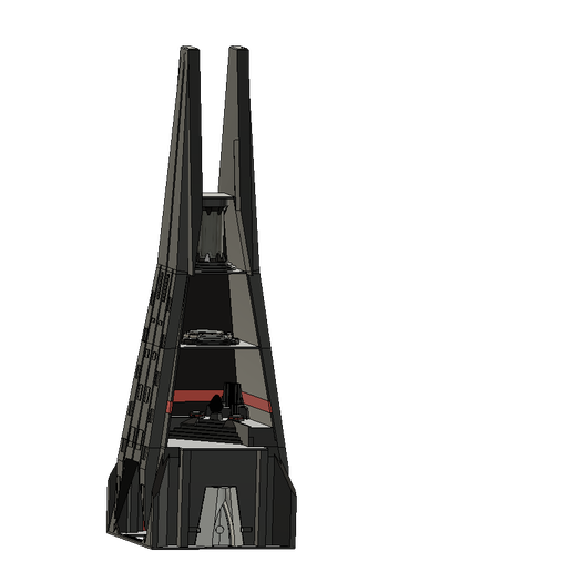⭐ Star Wars - Darth Vader Fortress - 1st Floor・ STL File for ・Cults