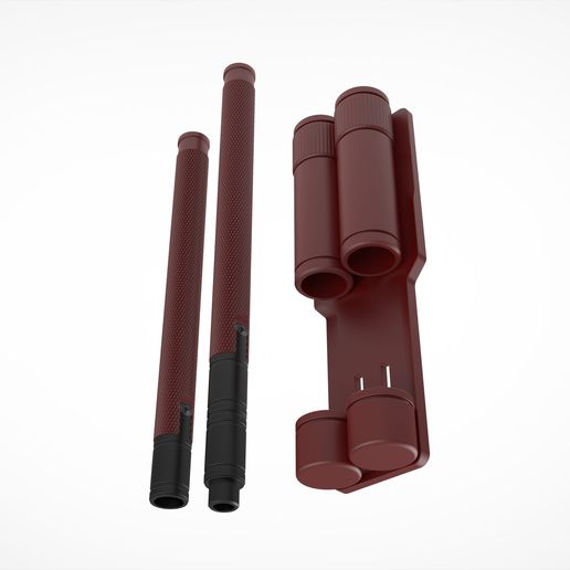 ♣️ Billy Clubs+Holster from the Daredevil Born Again 2025・ STL File for ...
