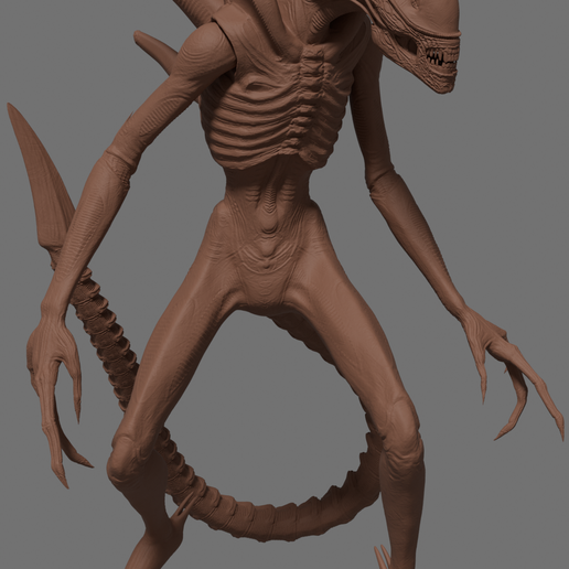 👽 Alien xeno・Free STL File for 3D printing・Cults