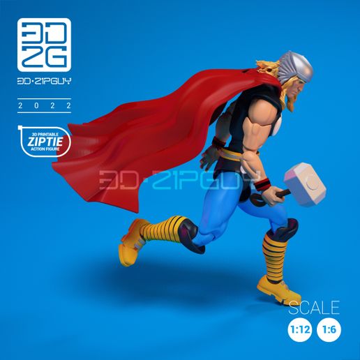 🌩️ THUNDER GUY (complete)・ 3D File for ・Cults