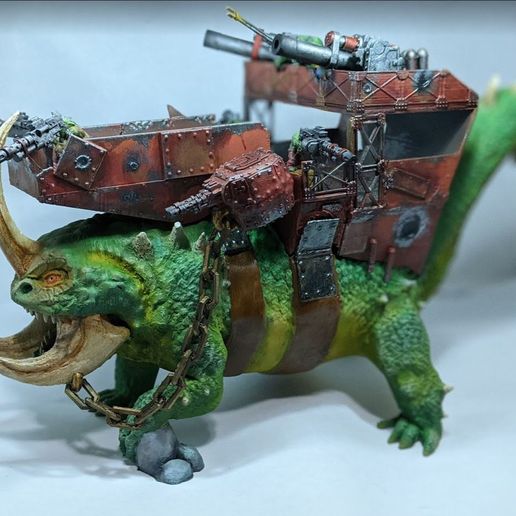 🔮 Ork mount・Free STL File for ・Cults