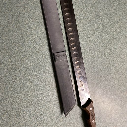 🔪 12 inch Brisket Slicer Sheath・ STL File for 3D printing・Cults