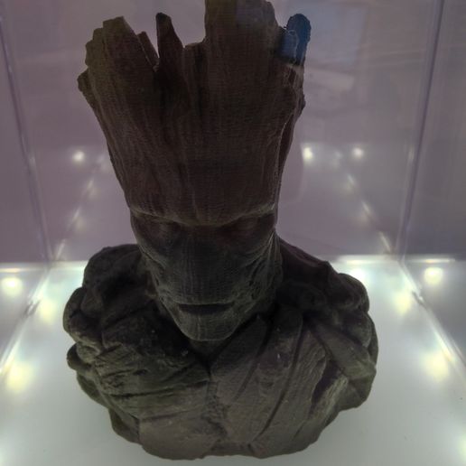 3D printing Groot Bust Sculpture・Cults