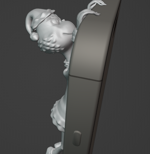 Archivo STL The Grinch christmas (hipper sonny angel style) 2 models 🎄 ...