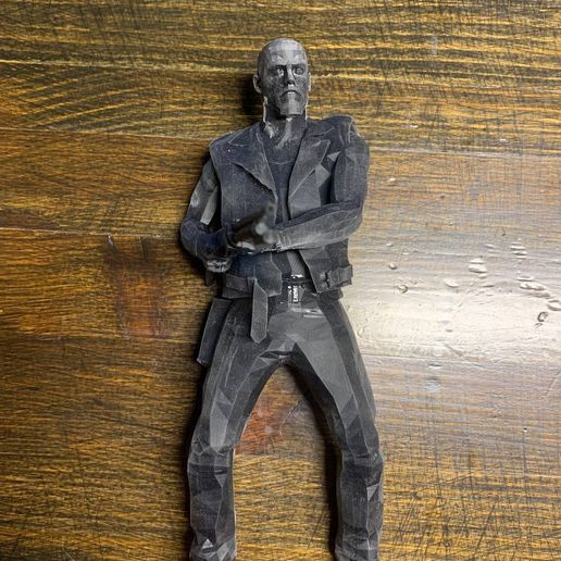 👨 L4D Fransis Low-Poly Rigged・Free STL File for 3D printing・Cults
