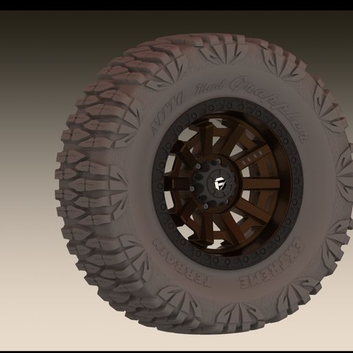 🛞 Wheel_157_Off Road・ STL File for 3D printing・Cults