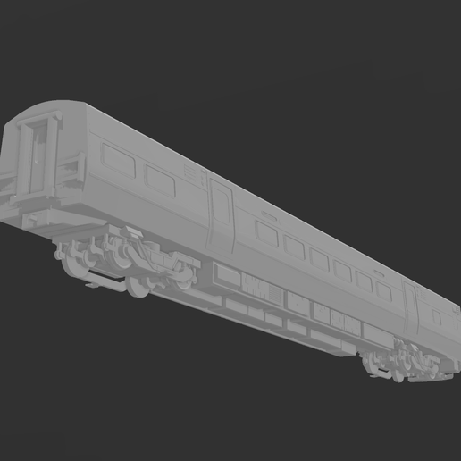 🚆 HIGHLY DETAILED! NYC LIRR Kawasaki M9 EMU 1:107 Scale 3D Print Ready ...