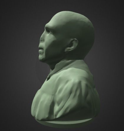 STL file Voldemort bust 👤 ・3D printable model to download・Cults
