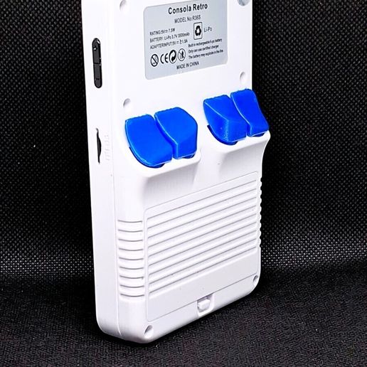 🎲 R36S Ergonomic/dampened shoulder buttons (TPU)・Free 3MF File for 3D ...