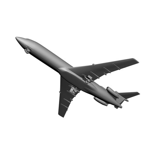️ B727-200 - con y sin winglets 1:500 FDM・Archivo STL para Impresión 3D ...
