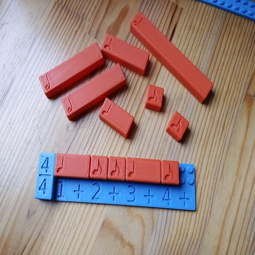 🎵 NoteBricks・Free 3D File for ・Cults