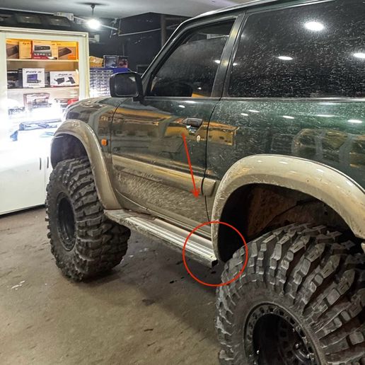 🛠️ Nissan Patrol step corner cover・ STL File for 3D printing・Cults