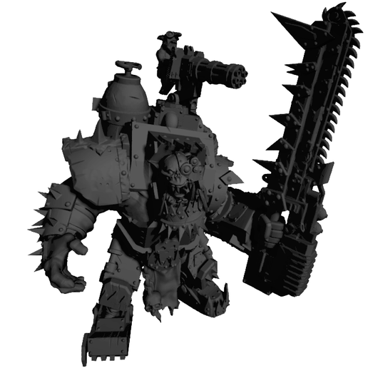 🛰 Space orc Orktober warboss repack Grok and Snik s2000・Free 3D File ...