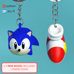 Download 18 3D models from Sonic listed by CheeseBread3D • 3D printer ...