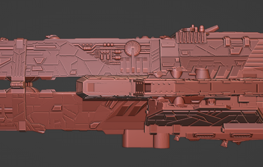 🎲 Aggressor-class Destroyer・ STL File for 3D printing・Cults