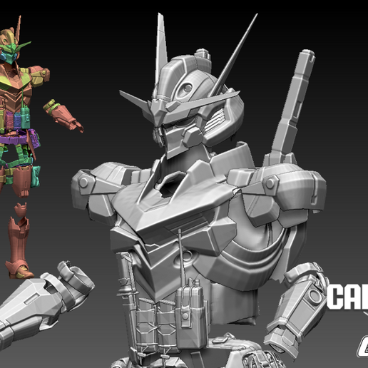 Archivo 3D Gundam Aerial ARMOR COD X GUNDAM Tracer Pack 1:12 🤖 ・Modelo ...