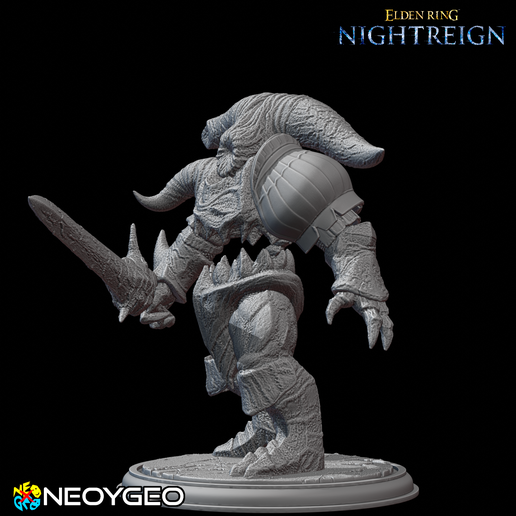 💍 SMELTER DEMON - ELDEN RING NIGHTREIGN・Free STL File for 3D printing・Cults