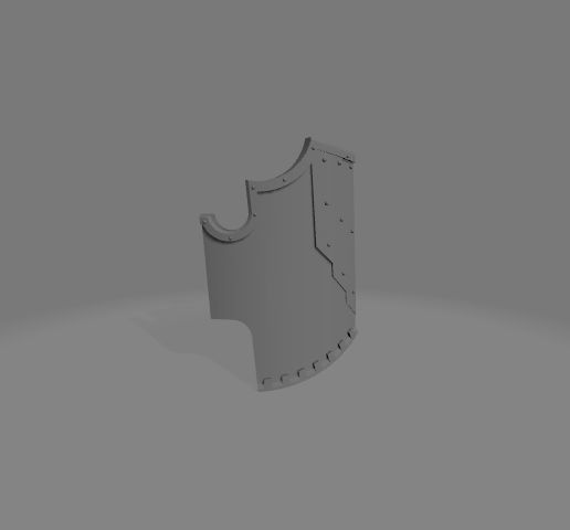 🛡️ Generic shield for the purposes of breaching・Free STL File for ・Cults