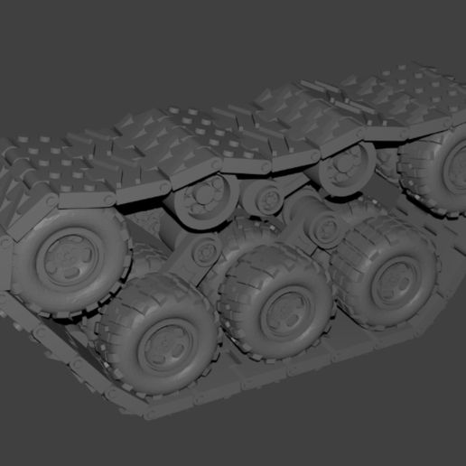 🪖 Tank Tracks for Knight Kit・ 3D File for ・Cults