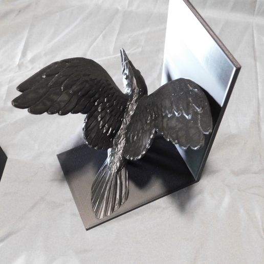 STL file Raven Bookends 🐦 (3MF)・Design to download and 3D print・Cults
