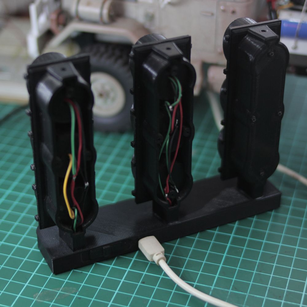 STL file traffic light・3D printer model to download・Cults