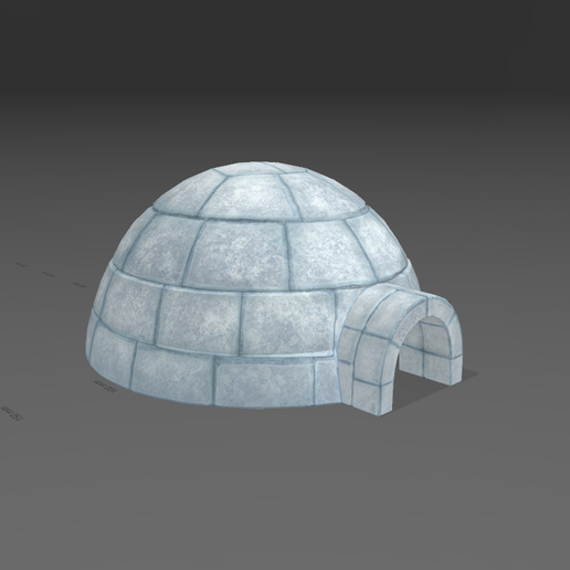 3d printable igloo