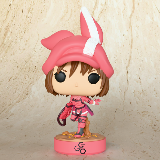 STL file Llenn Sao (Gun Gale) Funko Fanart 🔫 ・3D printer model to ...