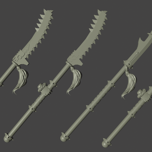 🛰 Space Mongol weapons & armor upgrades・ STL File for 3D printing・Cults
