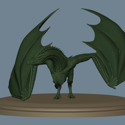🐉 Rhaegal・ STL File for 3D printing・Cults