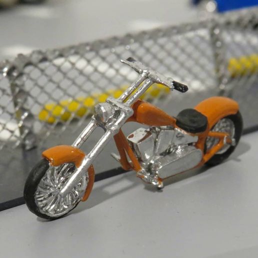 🐉 West Coast Choppers Dragon motorcycle 1/64・ STL File for 3D printing ...